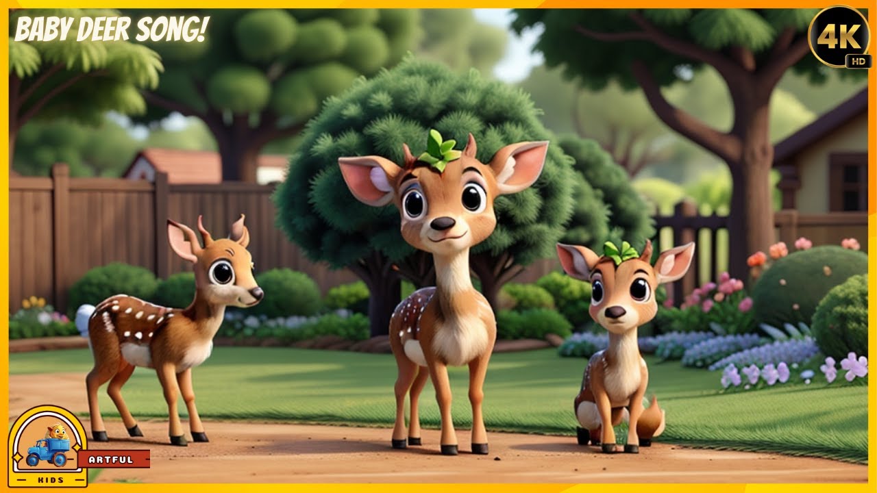 Baby Deer Song For Kids | Artful Animations - YouTube