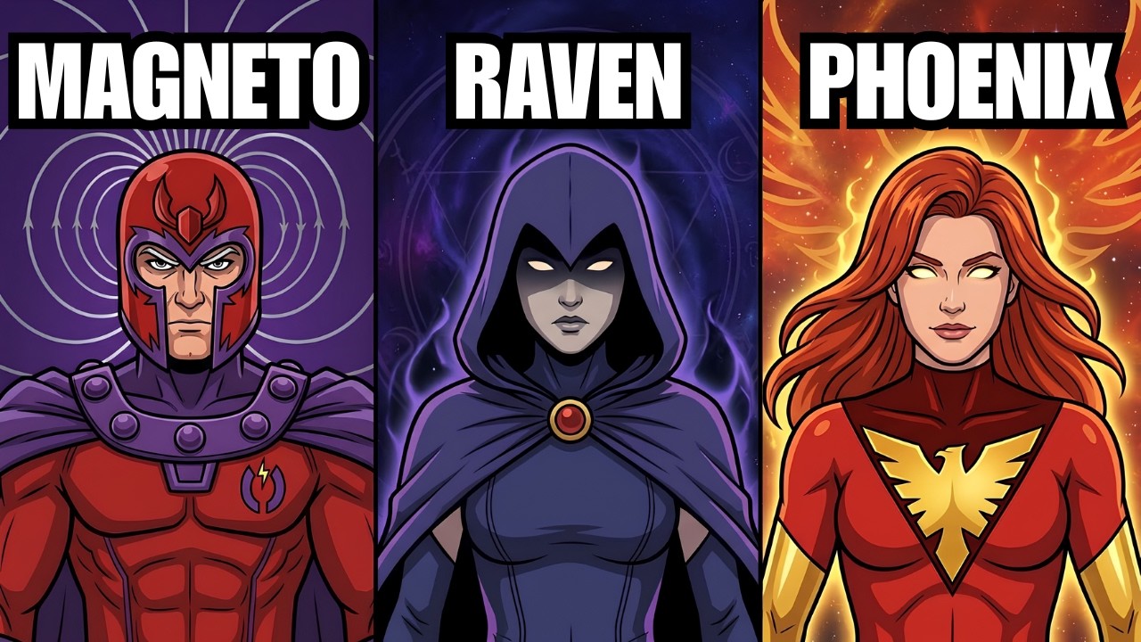 The 7 Levels Of Telekinesis In Comics - YouTube