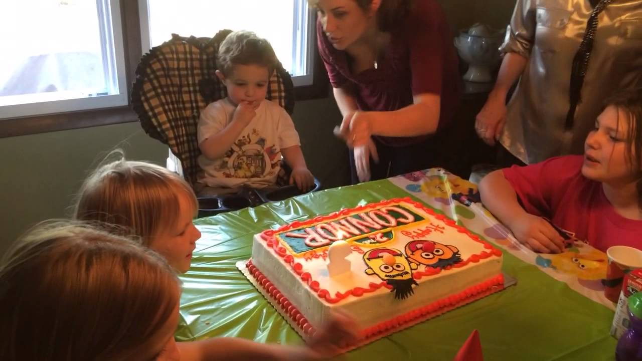 Connor's 2nd Birthday - YouTube