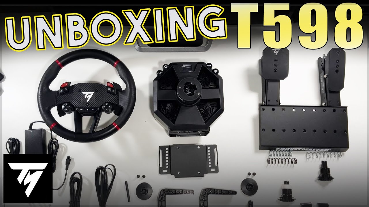 Thrustmaster T598 : Unboxing d'une boîte qui pourrait bien contenir ...