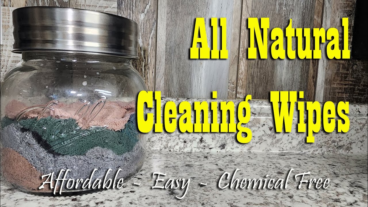 DIY Reusable all Purpose Cleaning cloths ~ Affordable & Natural - YouTube