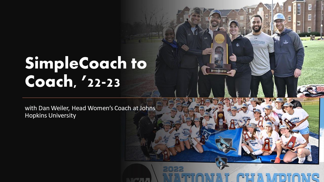 SimpleCoach to Coach with Dan Weiler, Head Women's Coach at of Johns ...