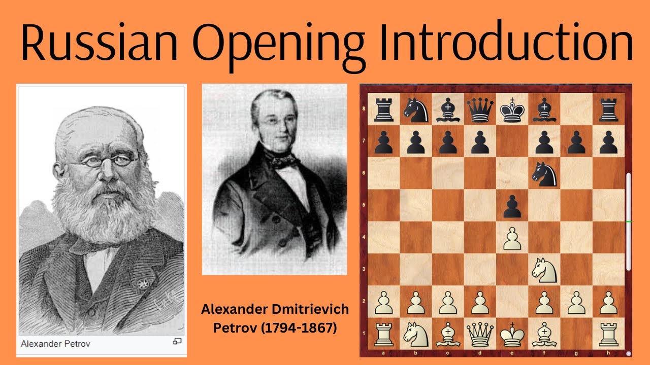 Chess Openings : Russian Opening | Petrov Opening Introduction | Petrov ...