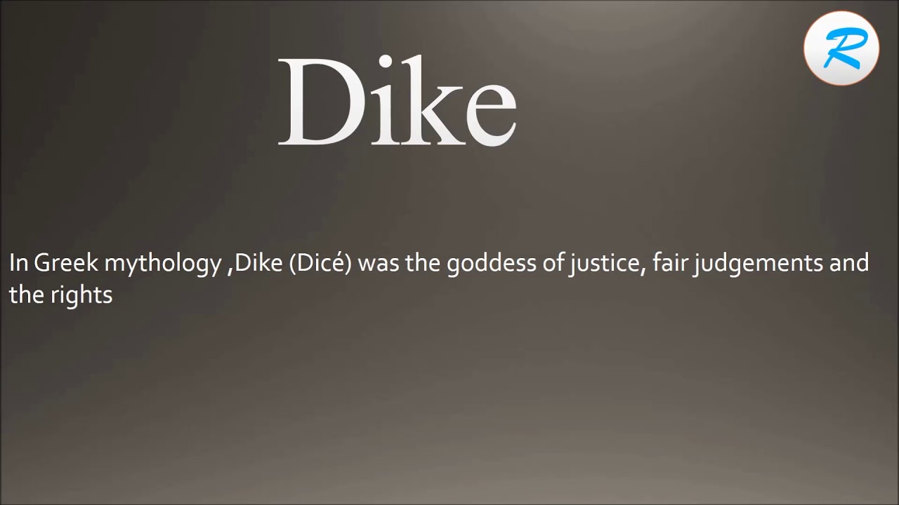 How to pronounce Dike - YouTube