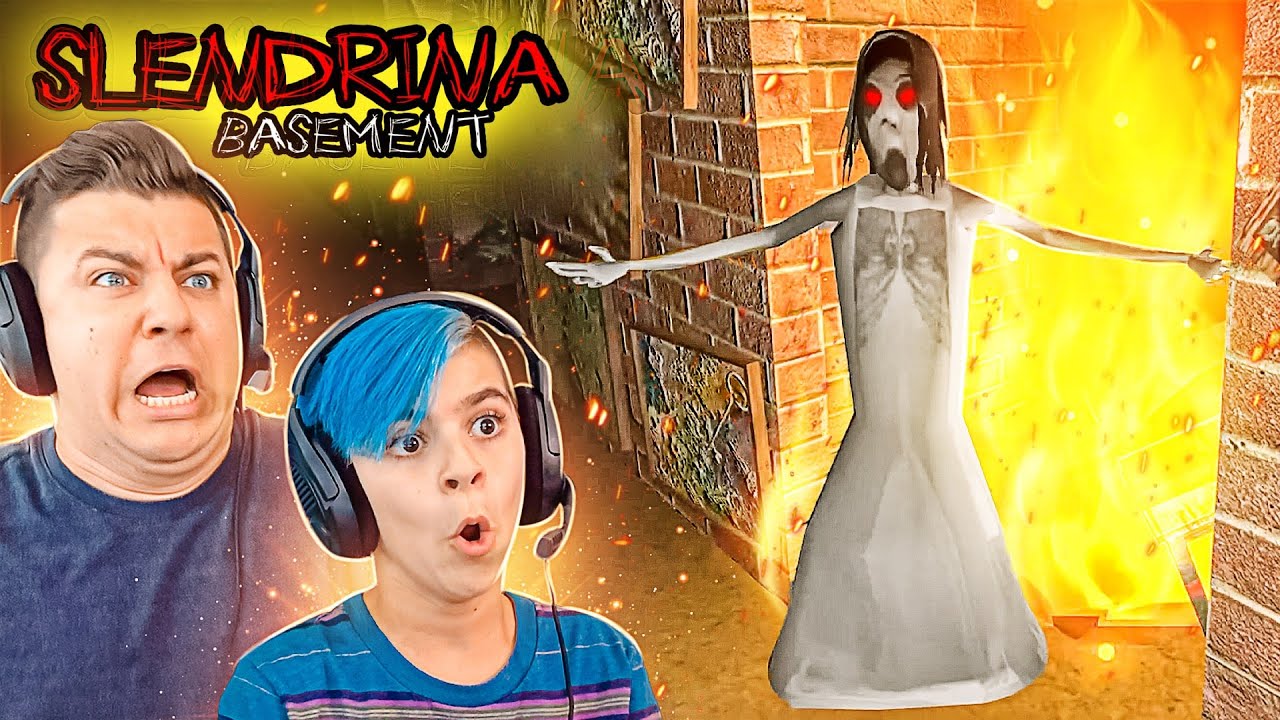 SLENDRINA IS BACK! Slendrina the Basement (horror game) - YouTube