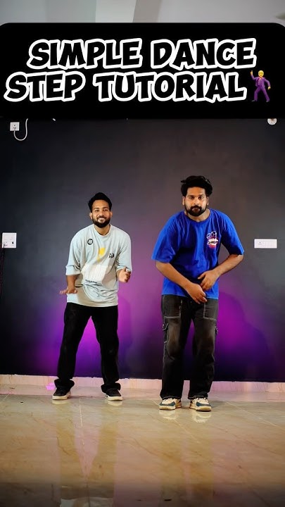 Simple Dance step tutorial🕺 #shortsdance #dance #viraldance #dancetutorial #tutorialdance - YouTube