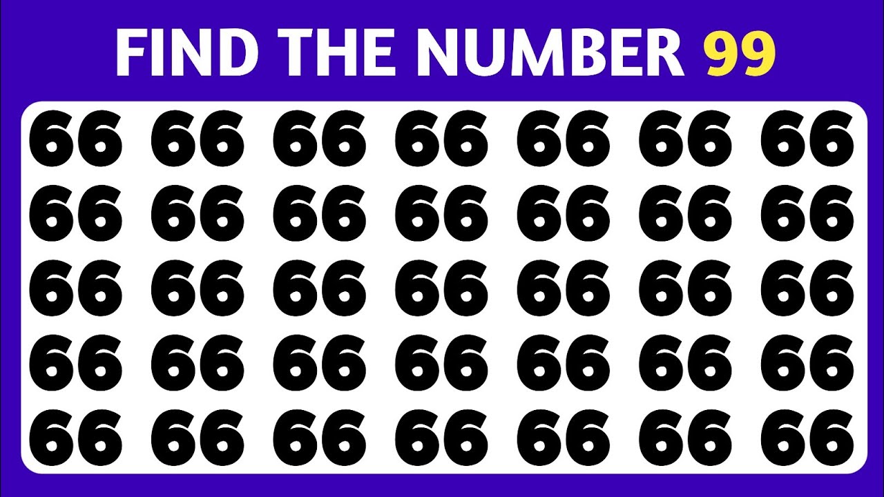 Find the Odd one Out | Number and Letter Edition | Spot the Difference ...