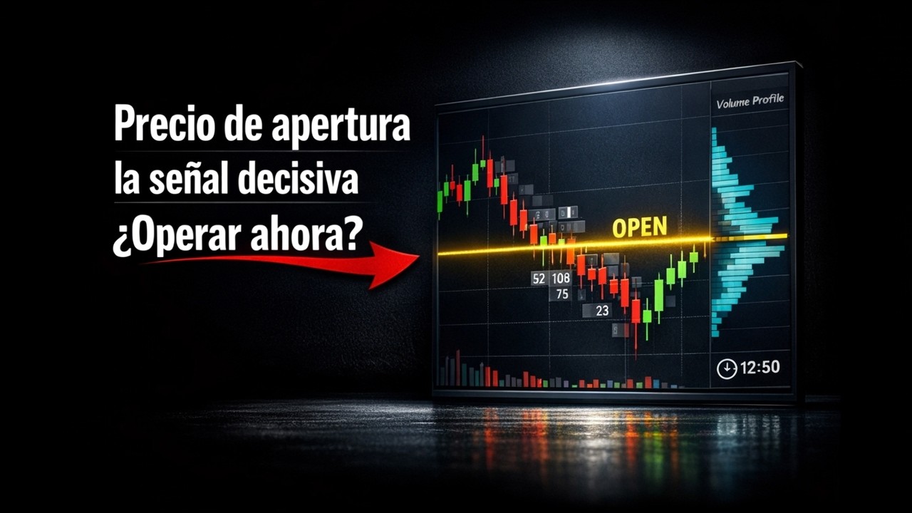 Importancia del precio de apertura y day trading con order flow con ...