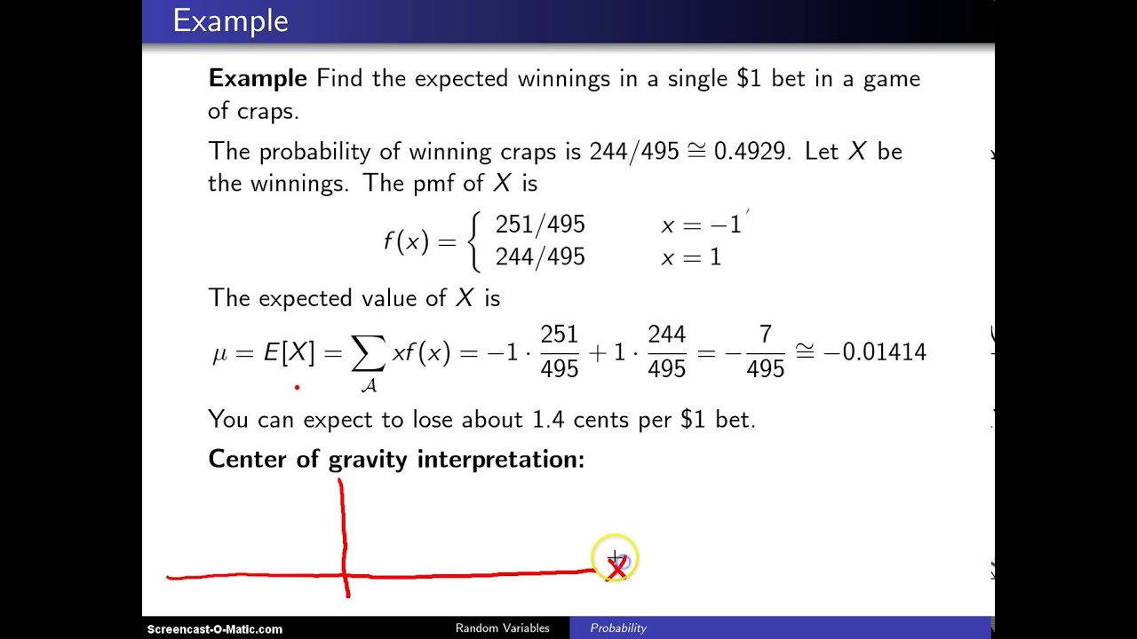 Expectation -- Example 5 - YouTube