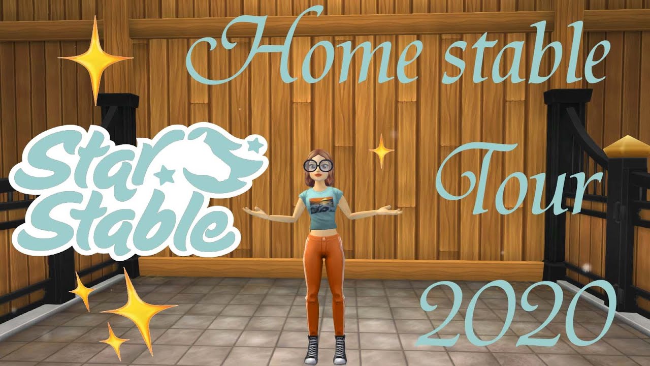 My Home Stable Tour 2020! ~ Star Stable - YouTube