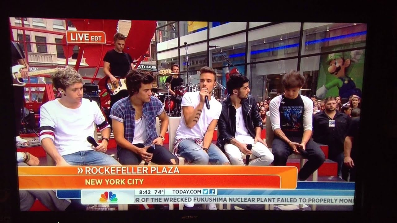 One Direction - Today Show Interview ~ August 23, 2013 - YouTube