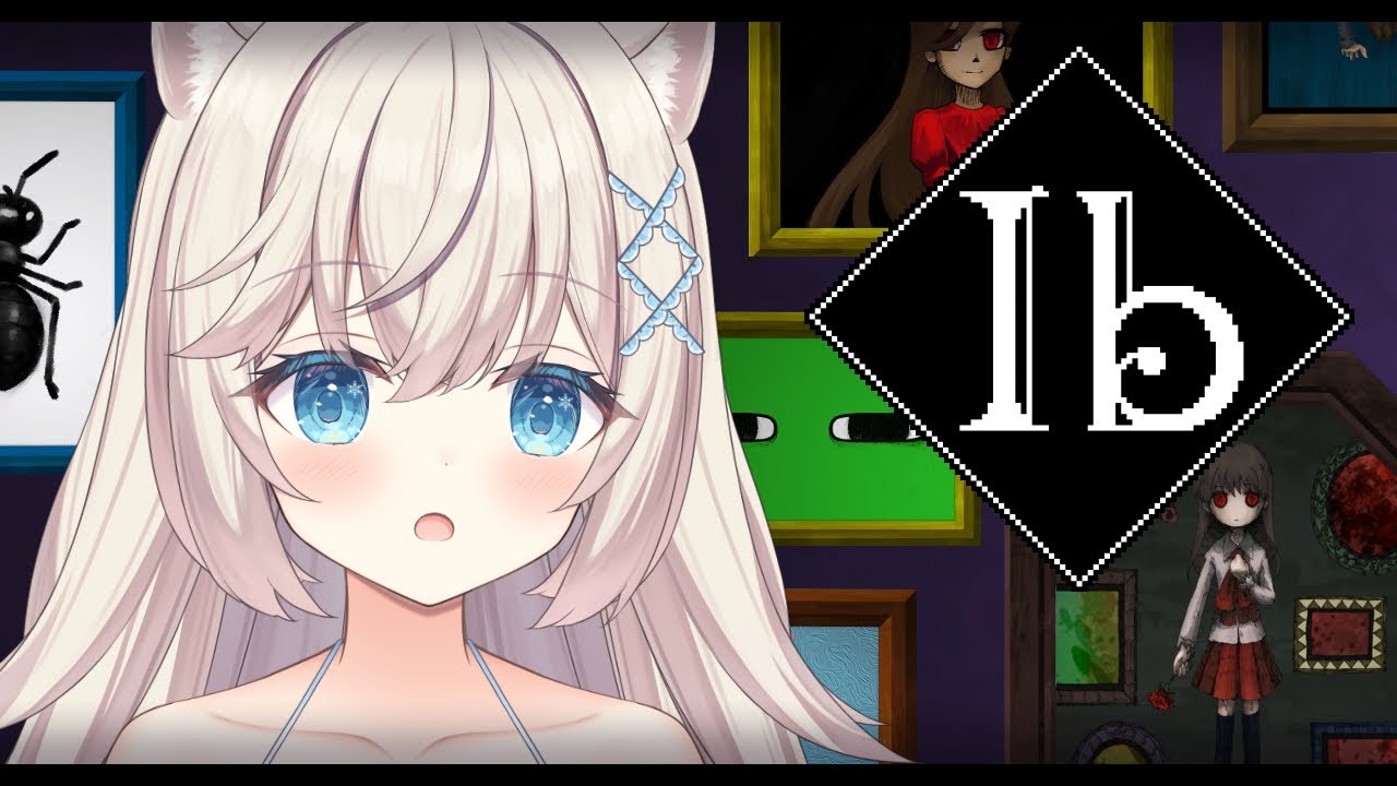 【Ib】お絵描きの勉強になるかもって思って美術館に来てみたけど…【#皐月ゆきみ/#Vtuber】 - YouTube