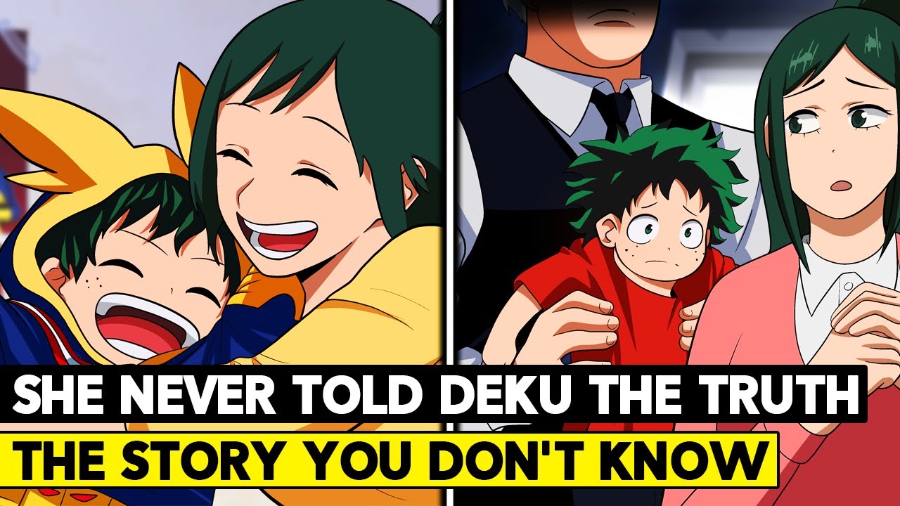 THE TRUTH ABOUT DEKU'S MOM! - My Hero Academia - YouTube