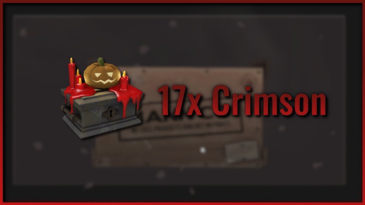 TF2: Unboxing 17x Crimson Cache And NICE UNUSUAL Unbox - YouTube