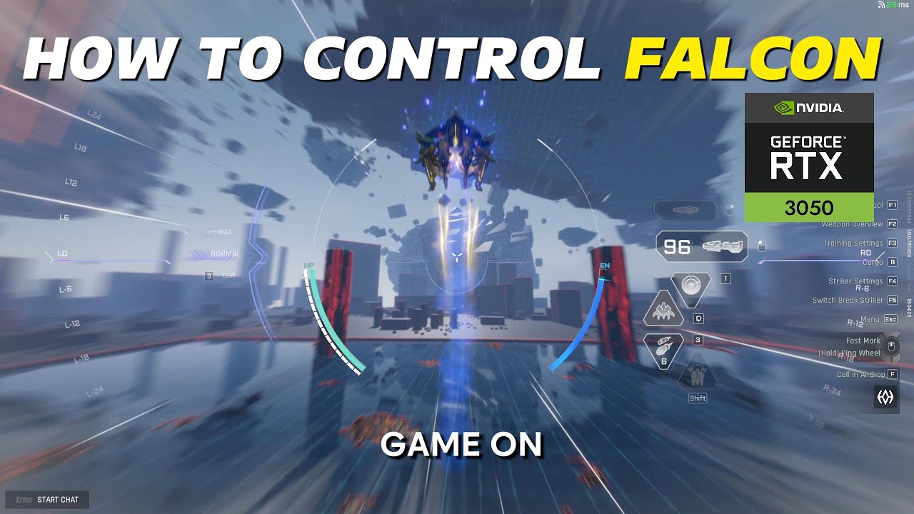 mecha break how to use and control the falcon pvp solo - YouTube