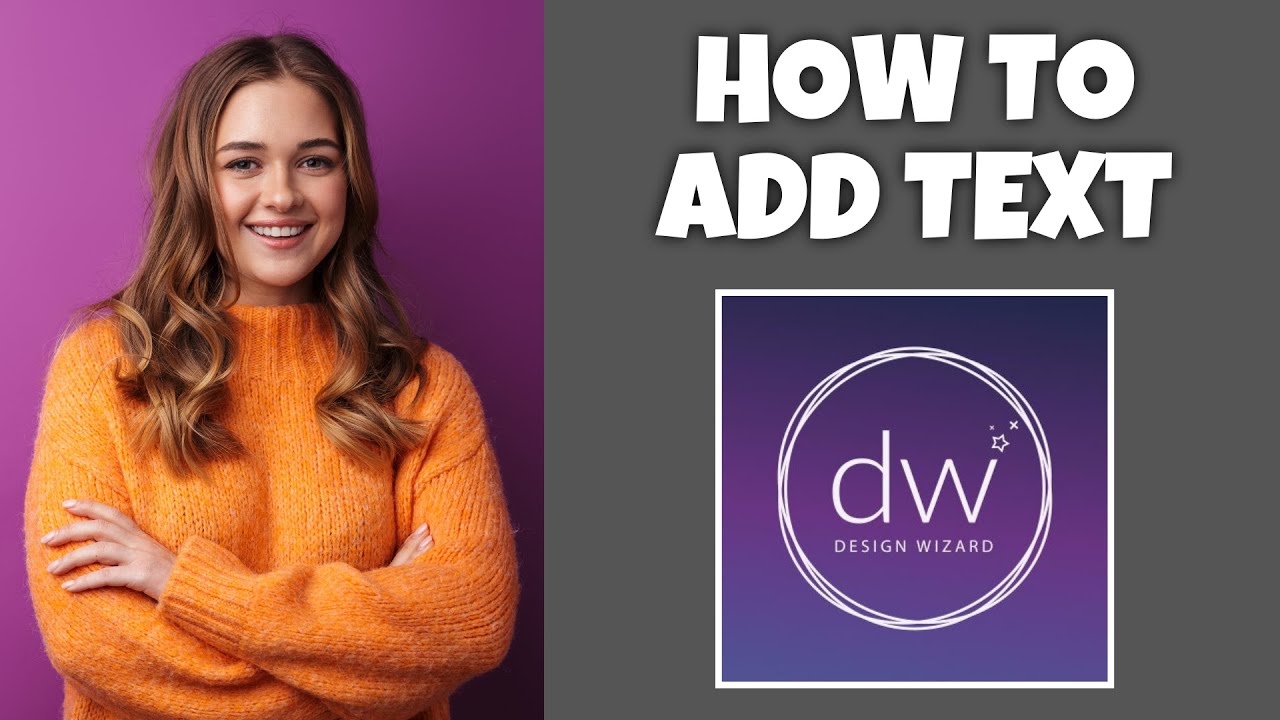 How To Add Text In Design Wizard | Step By Step Guide - Design Wizard ...