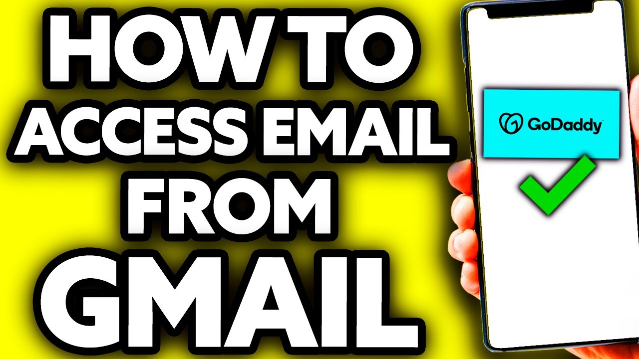 How To Access GoDaddy Email from Gmail (EASY!) - YouTube