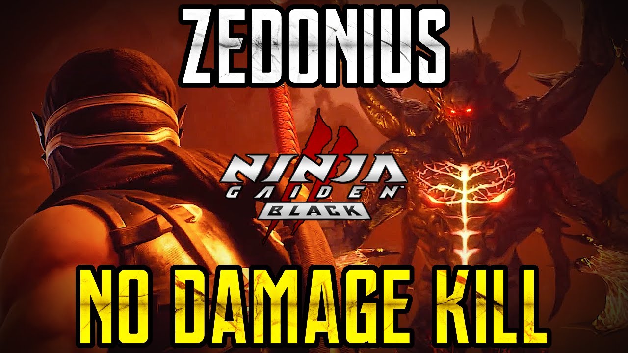 Ninja Gaiden II Black – Zedonius (2nd Battle) No Damage Kill (Master ...
