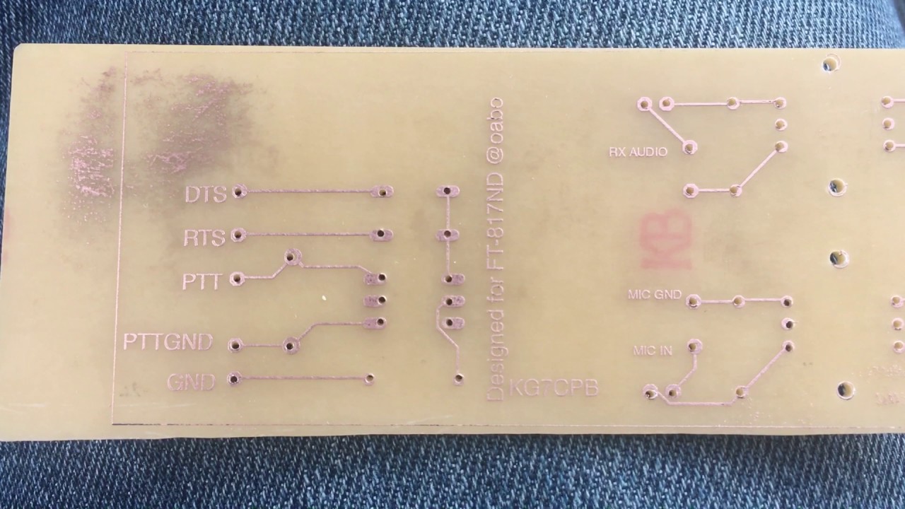 DIY sound card PCB for digital modes with Ham Radio - YouTube