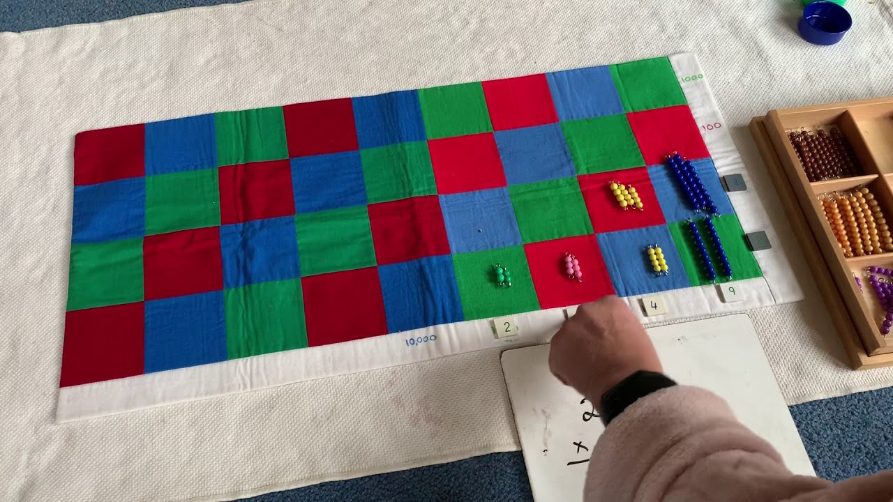 Checkerboard multiplication - YouTube