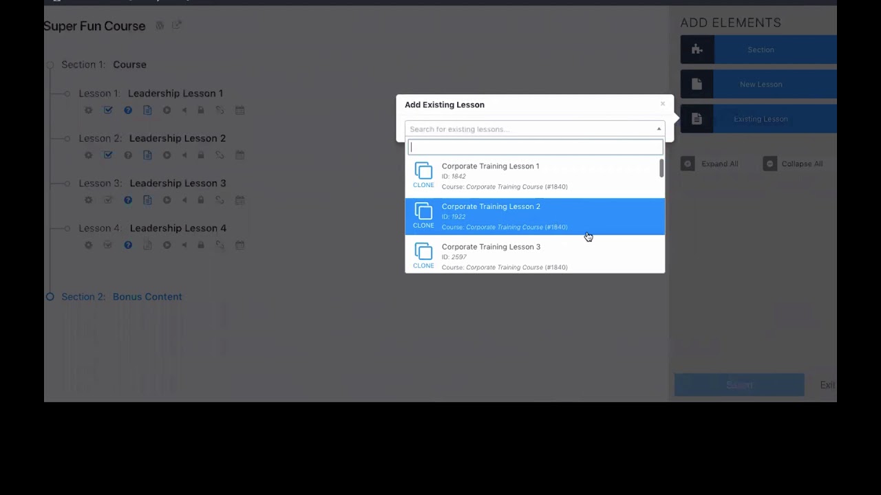 LifterLMS Feature Friday Add Existing Lesson - YouTube