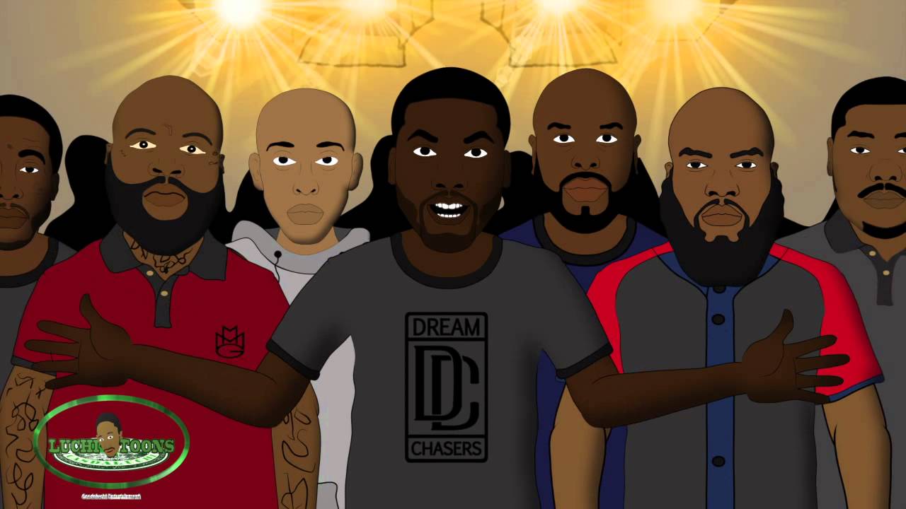 Drake vs Meek Mill - Rap Battle (LT Animated Cartoon) - YouTube
