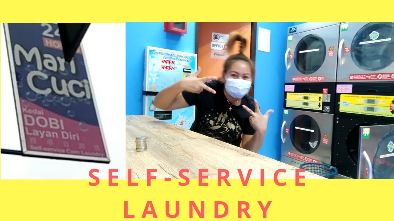 Self-service Laundry sa Mari Cuci Donggongon,Penampang. - YouTube