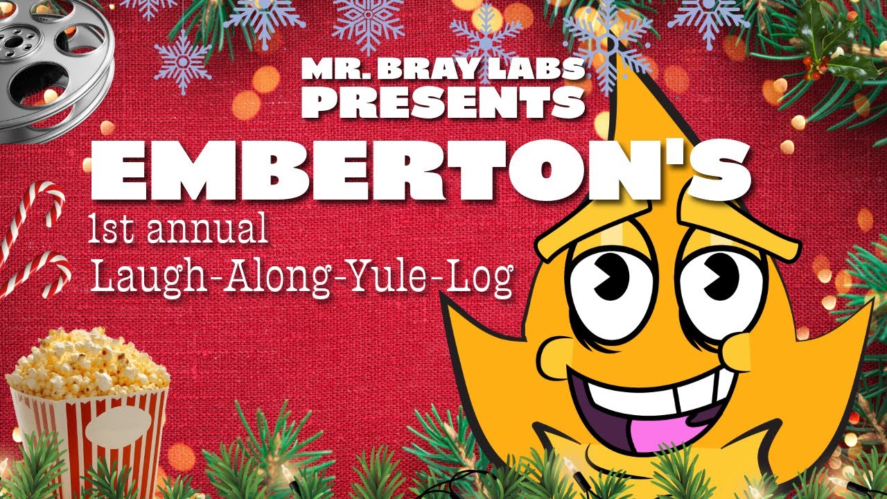 🔥 Emberton’s Laugh-Along Yule Log | 50+ Hilarious Christmas Jokes! 🎄😂 ...