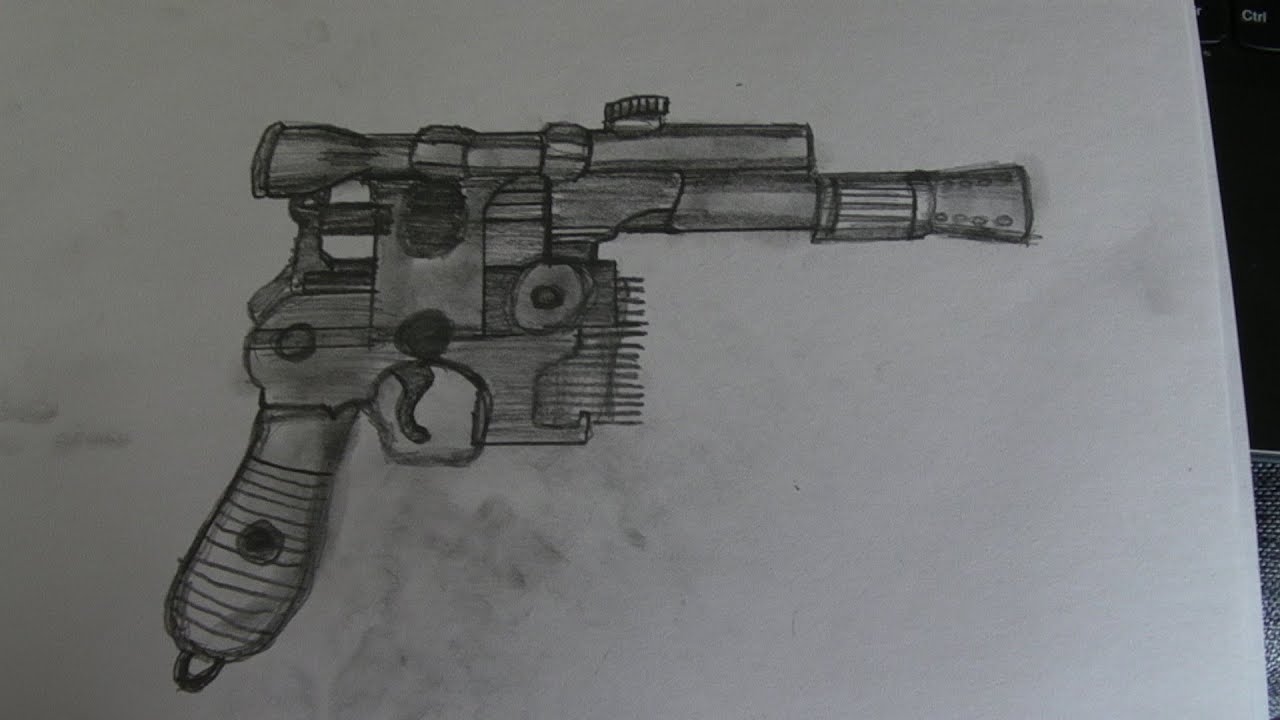 Han Solo blaster Speed draw - YouTube