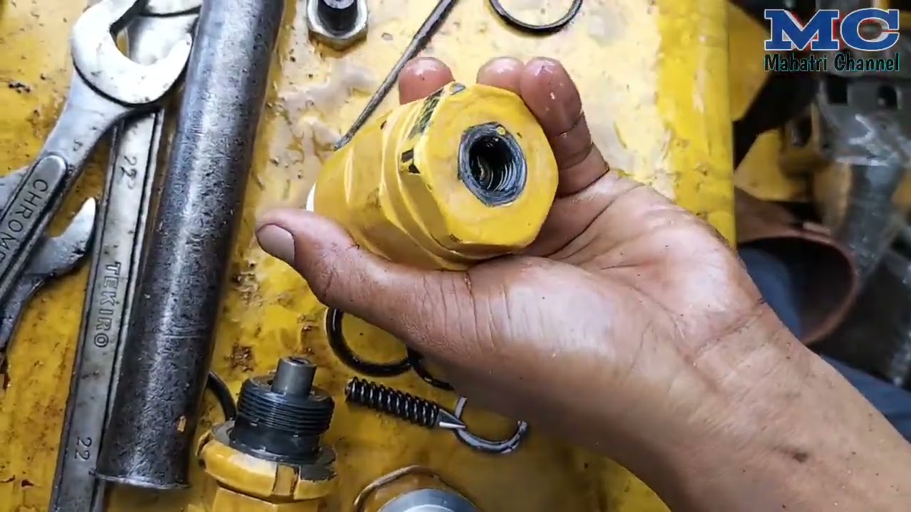 Cara Ganti O-Ring Control Valve 1 Set, Komatsu PC130f-7. (Part 1) - YouTube