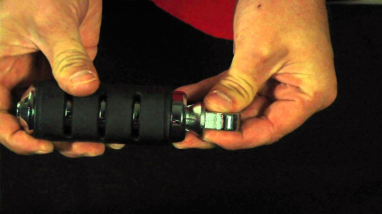 Kuryakyn ISO Pegs to Trident ISO Pegs - YouTube