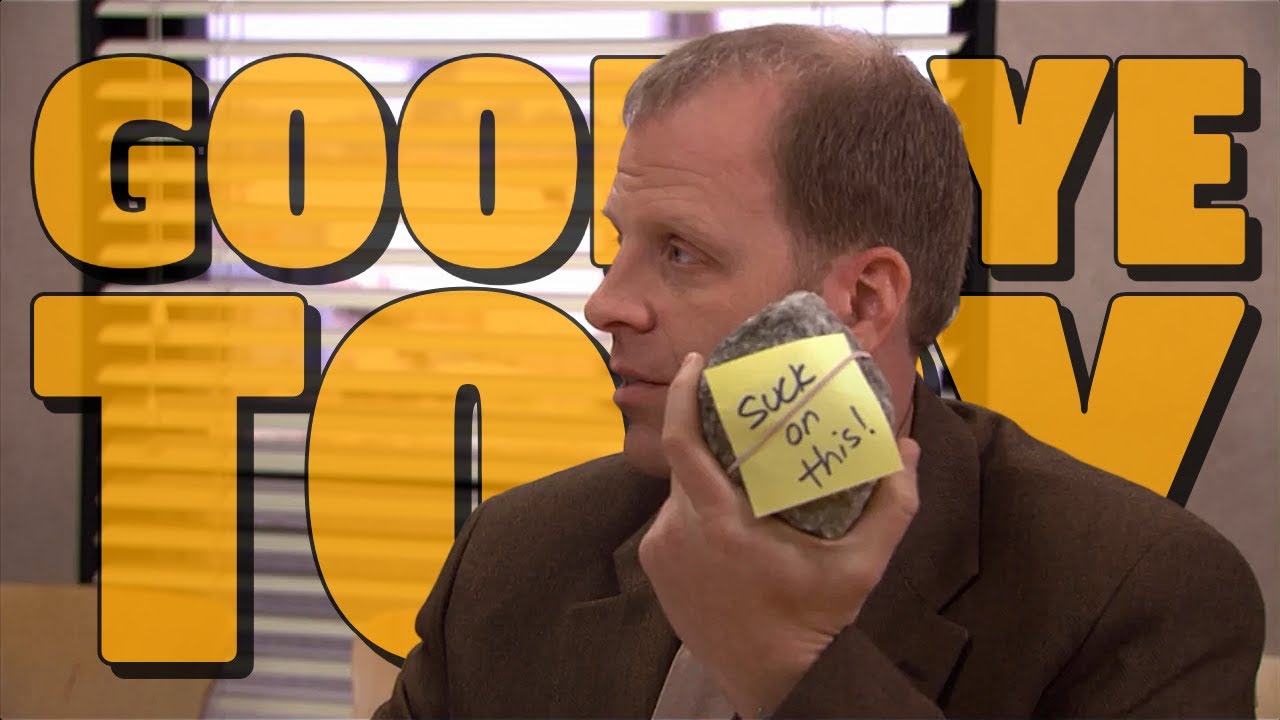 Goodbye Toby - The Office Field Guide - S4E18 - YouTube