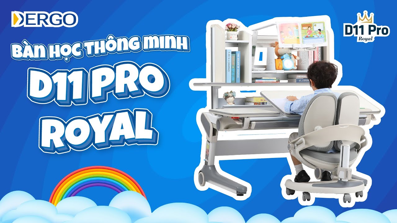 Giới thiệu Bộ Bàn Ghế Học Thông Minh Hanover D11 Pro Royal và Hanover ...