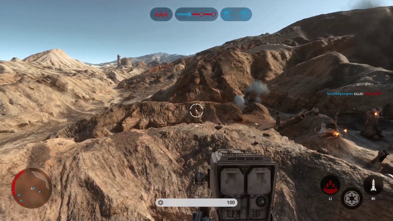 Battlefront on PS4 Pro - YouTube