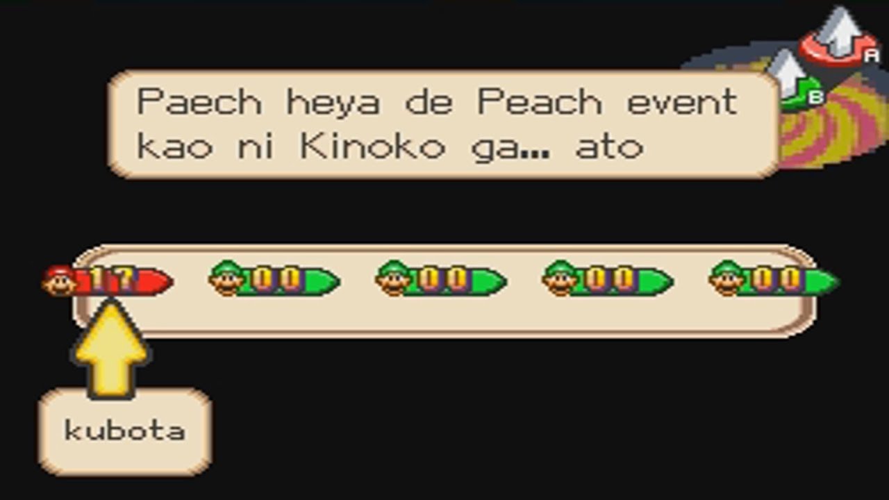 Mario & Luigi: Partners In Time - Complete Debug Menu Showcase (All ...