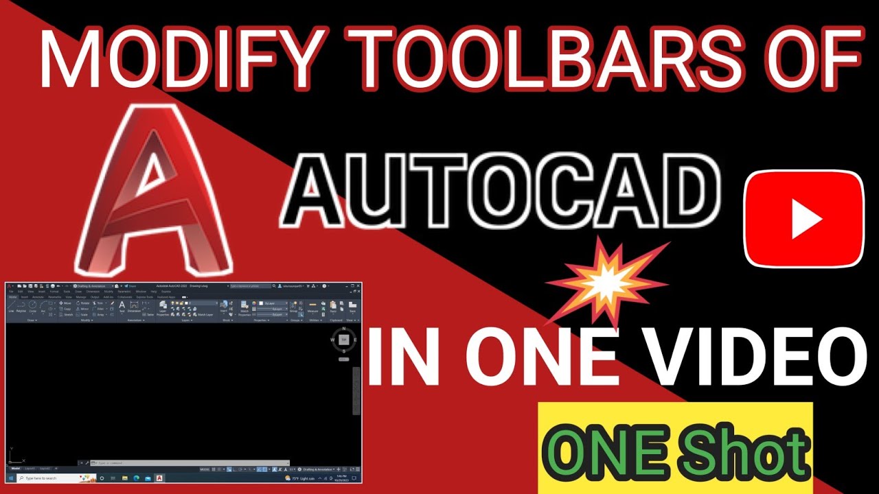All Modify Toolbars Of Autocad In One Video||Autocad Modify Toolbars Explained (In Nepali) - YouTube