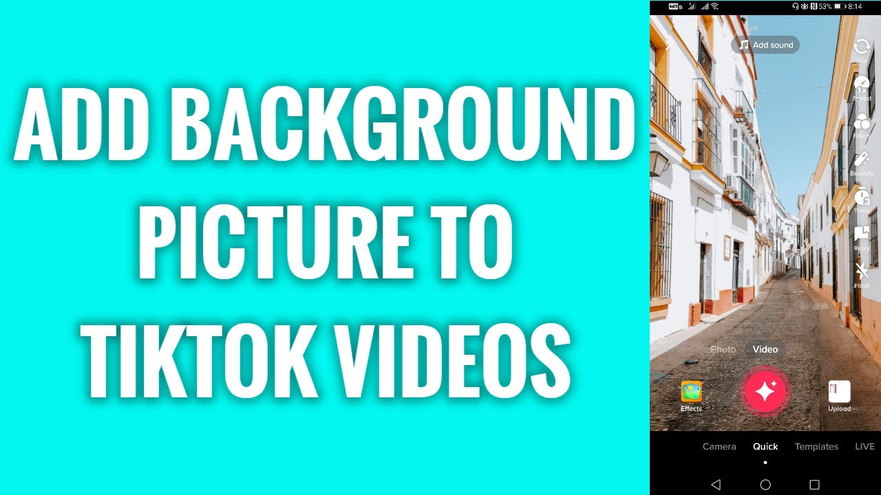 How To Add Background Picture Tiktok Video 2023 THEWITCH How To Add Background Picture Tiktok Video 2023 THEWITCH