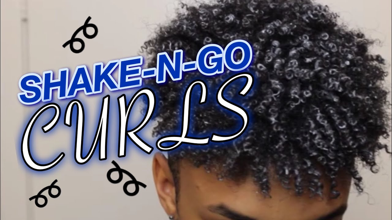 Men’s Natural Curly Hair Routine | Shake N Go CURLS - YouTube