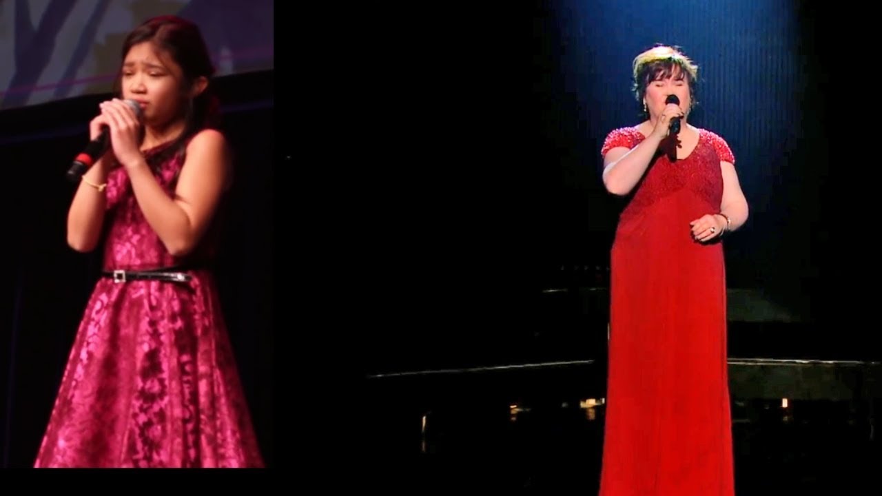 Angelica Hale and Susan Boyle "You Rise me up" O Holy Night And ...