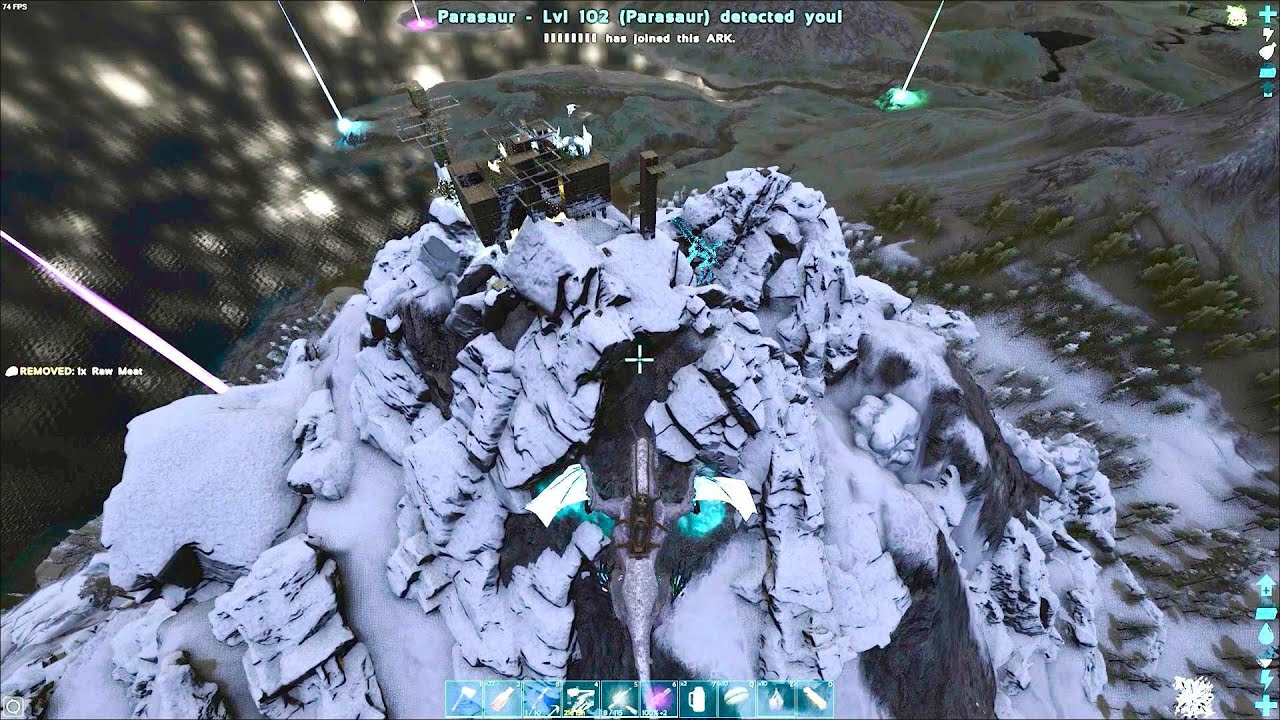ARK Official PVP | I RAID A BASE AT SNOW MOUNTAIN E11. - YouTube