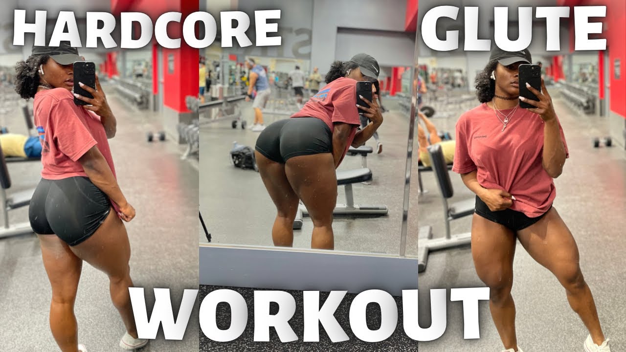 GROW THE BOOTY🍑!! (Fire A** GLUTE workout) - YouTube