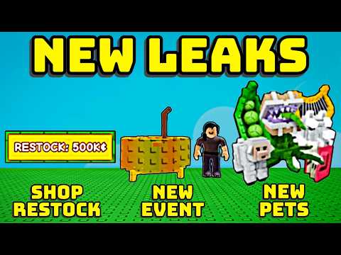 😍 BEANPOD CHEST, SHOP RESTOCK, SHEEP, AND MORE - NEW LEAKS IN GROW A GARDEN
