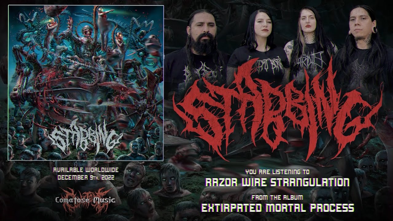 STABBING - RAZOR WIRE STRANGULATION [SINGLE] (2022) SW EXCLUSIVE - YouTube