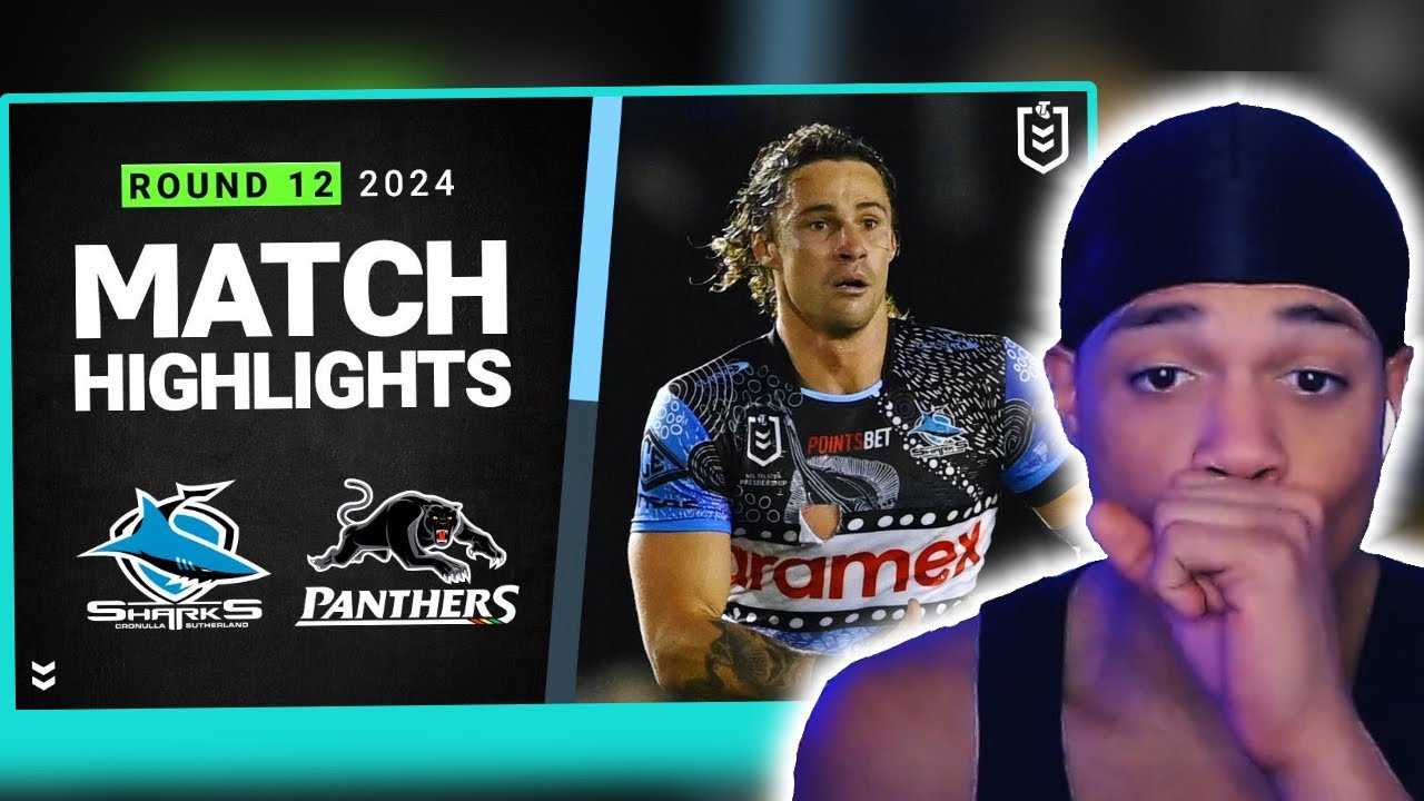 AMERICAN'S FIRST TIME WATCHING NRL 2024 Sharks v Panthers Match ...