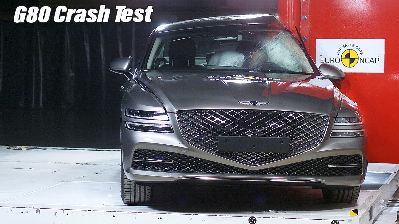 2021 Genesis G80 Crash Test & Safety - YouTube