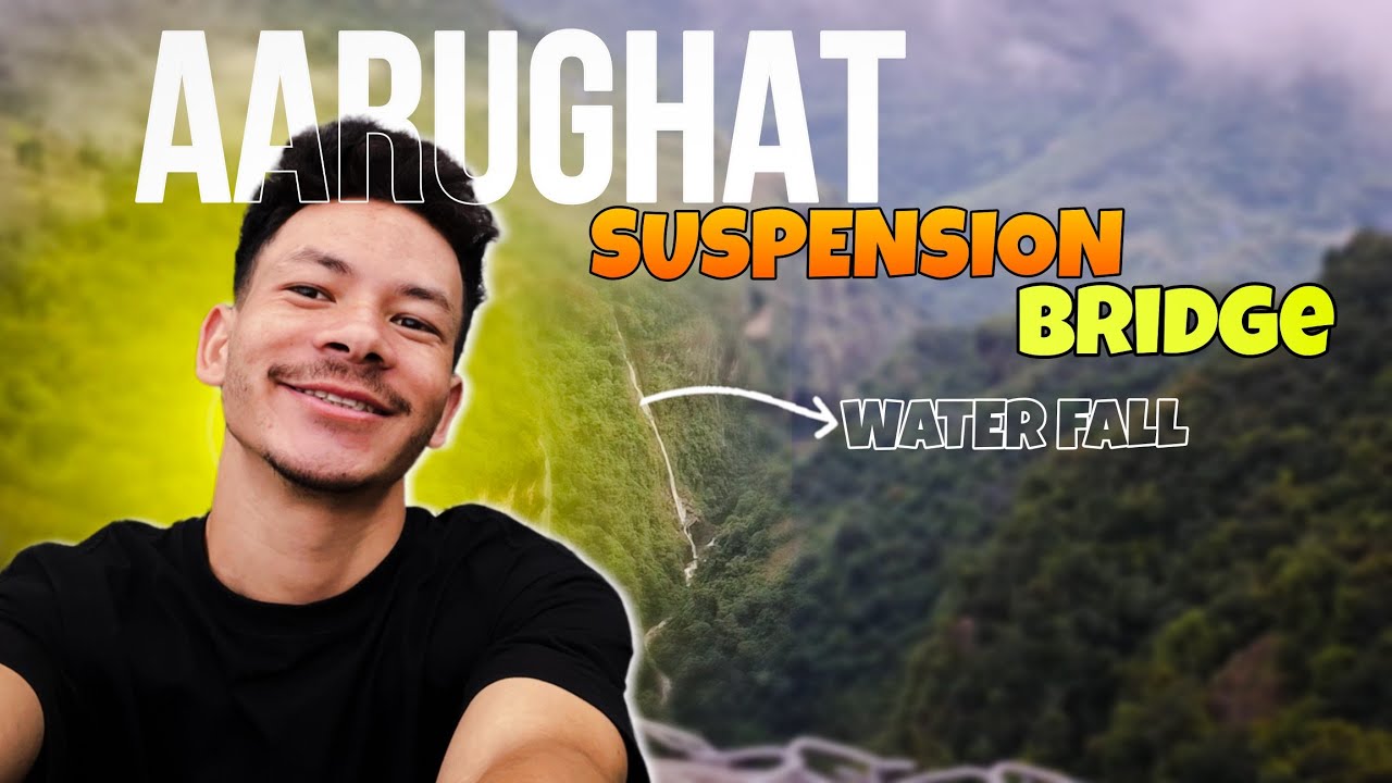 Aarughat Suspension Bridge(GORKHA) || Waterfall || Next level off Road 😬 || @Lama.Manish - YouTube