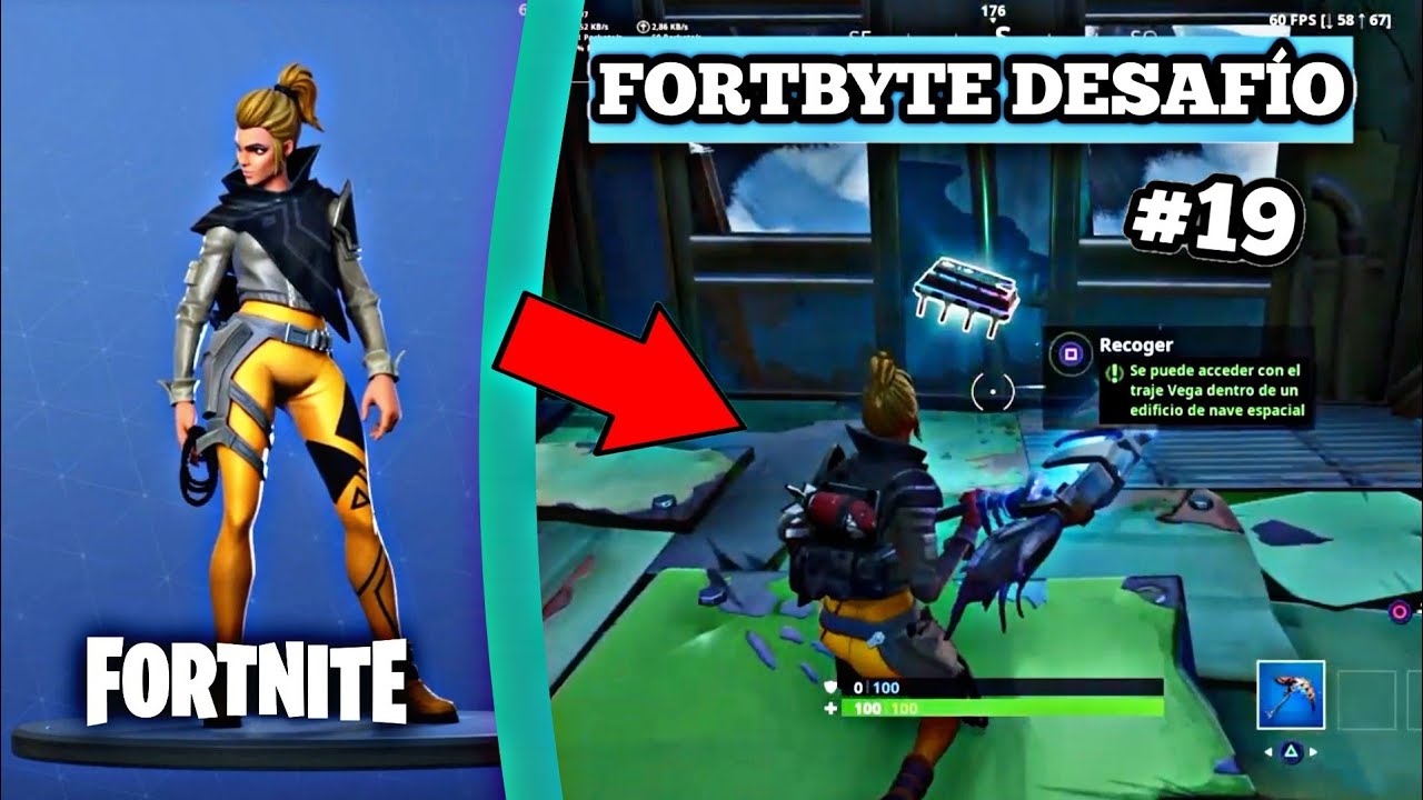 Localización Fortbyte Puzzle (Pieza) #19 En Fortnite / Temporada 9 ...