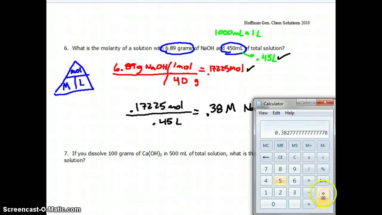 Molarity With Grams YouTube molarity-with-grams-youtube