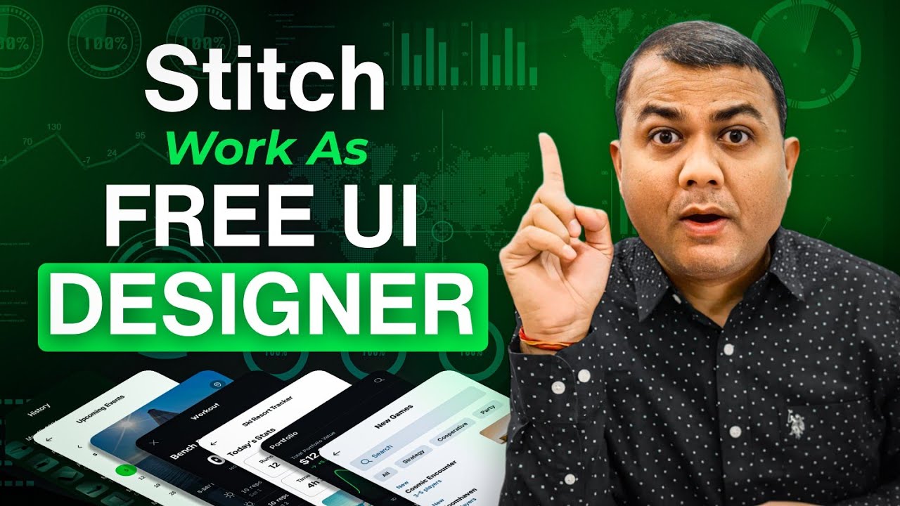 Google Stitch AI: Design Stunning UI in Minutes! | Full Tutorial & Use ...
