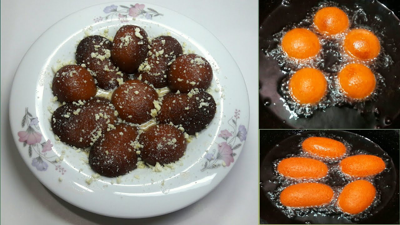 Kalojam/কালোজাম/মাওয় দিয়ে তৈরি কালোজাম /How to make Kalojam/Sweet ...